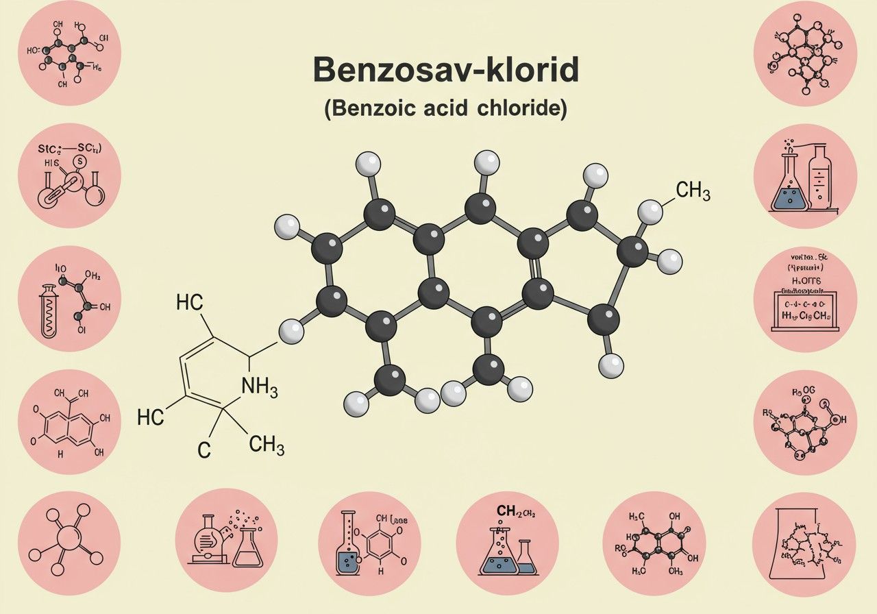 Benzoesav-klorid: képlete, tulajdonságai és felhasználása - Elo.hu