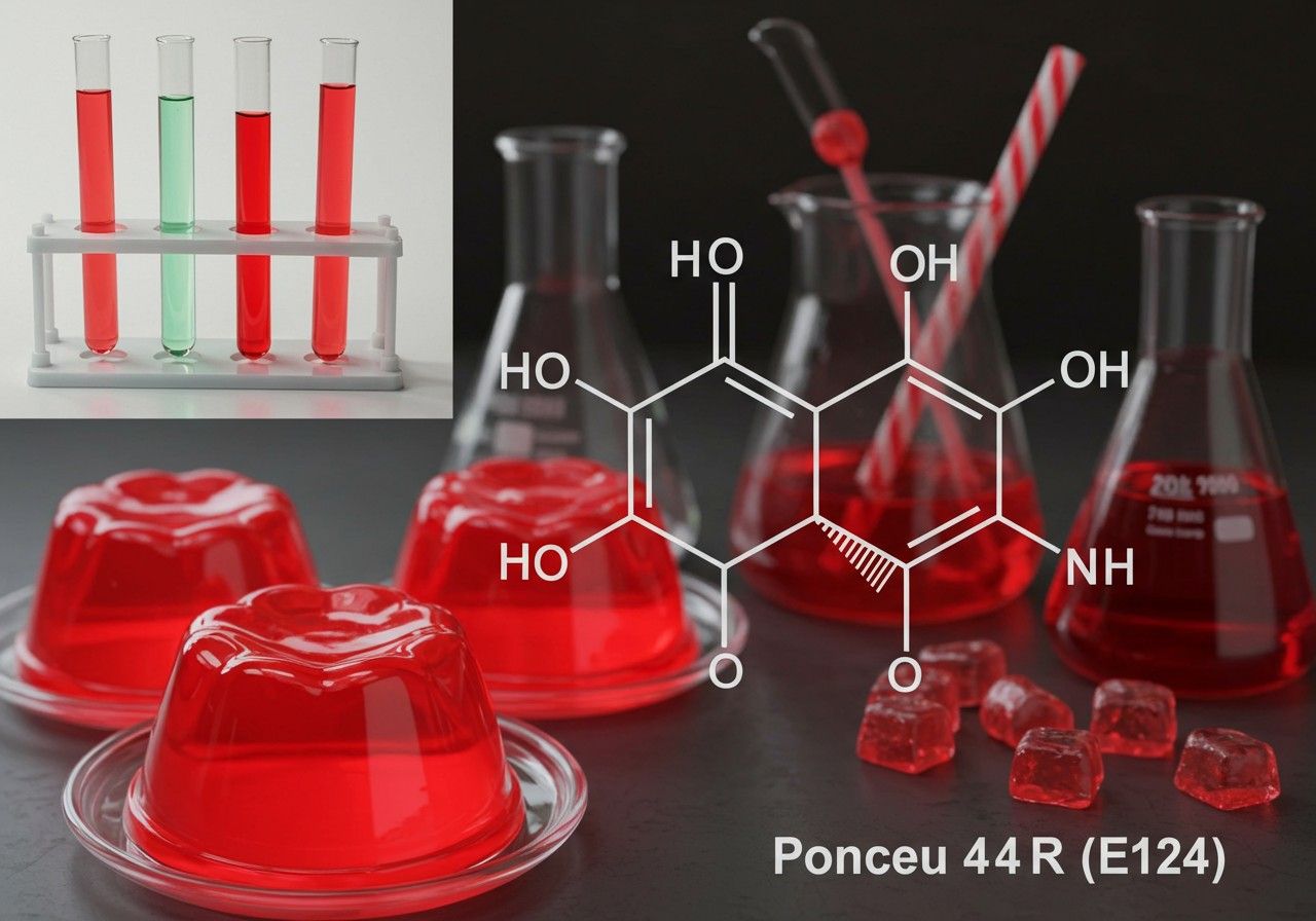 Cl Food Red 7: a Ponceau 4R (E124) élelmiszer-színezék - Elo.hu
