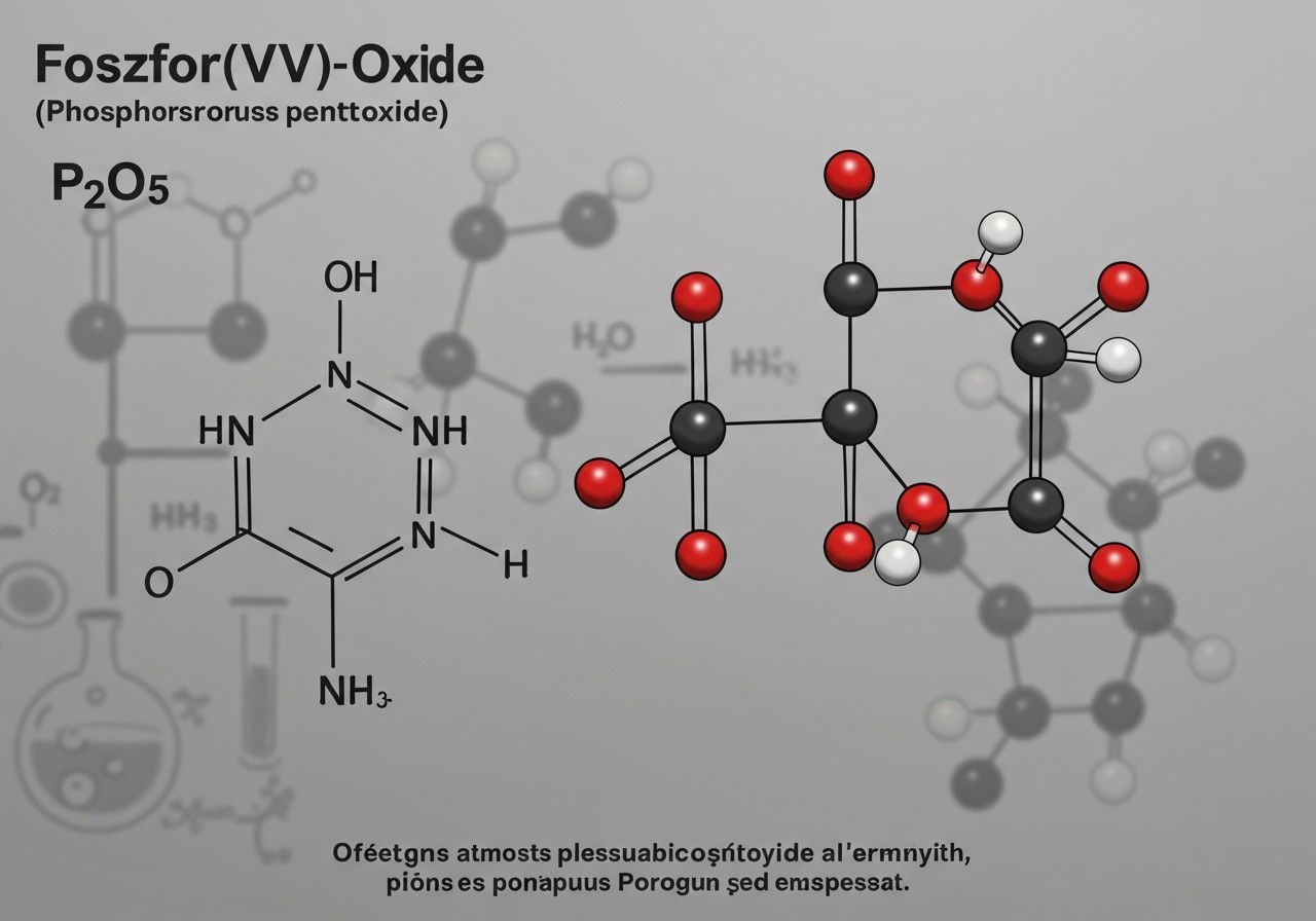 Foszfor(V)-oxid: képlete, szerkezete és kémiai tulajdonságai - Elo.hu