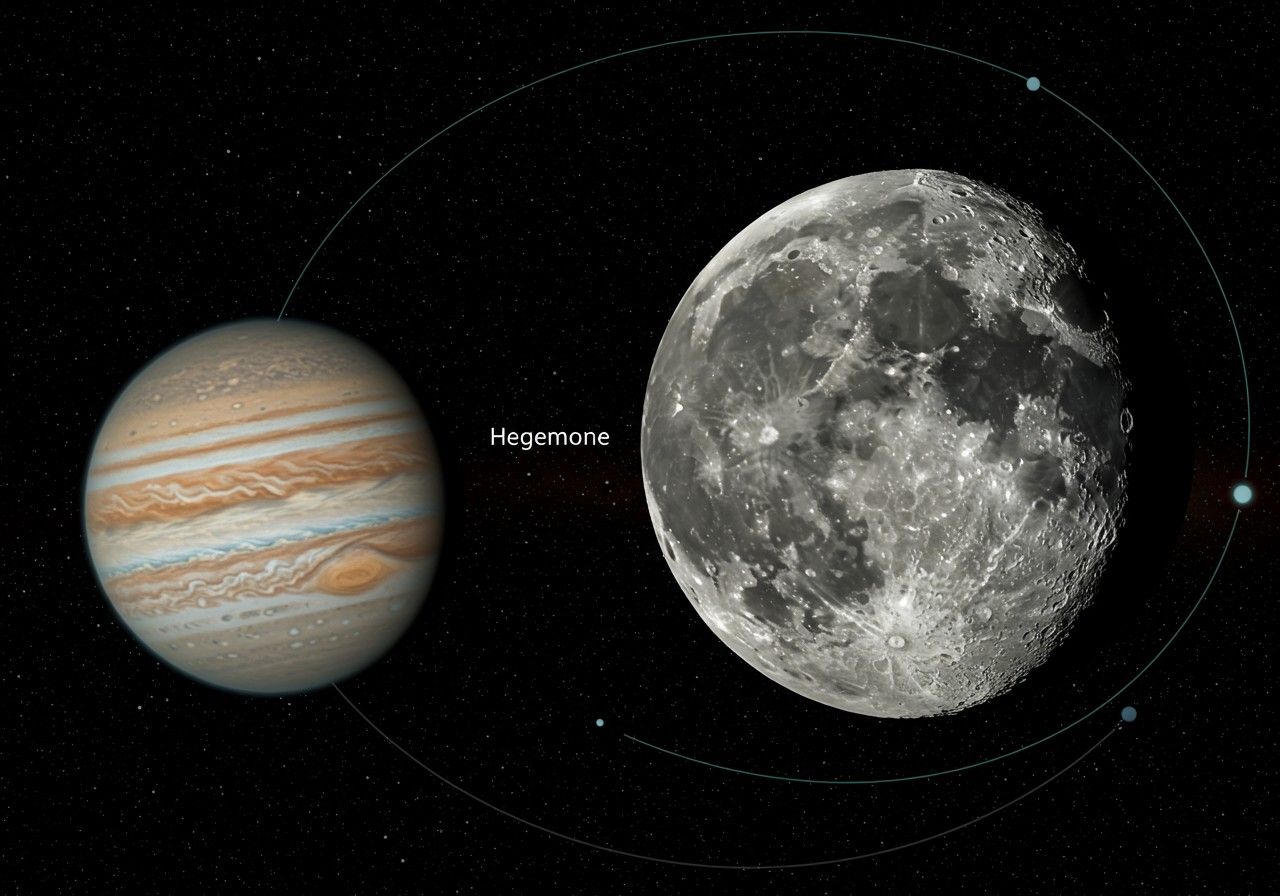 Hegemone: a Jupiter egyik szabálytalan pályán keringő holdja - Elo.hu
