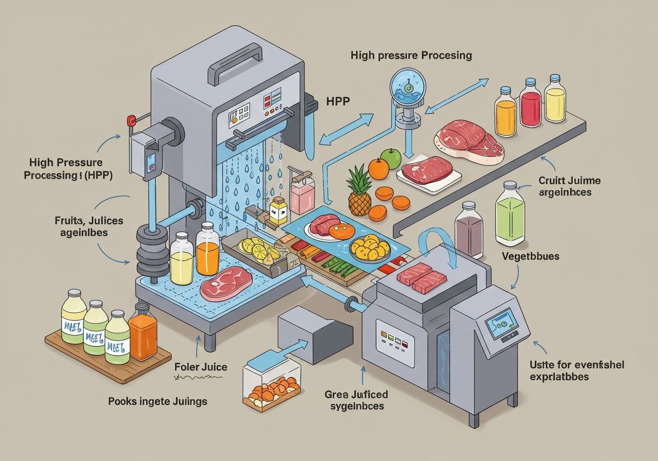 High Pressure Processing (HPP): a technológia működése - Elo.hu