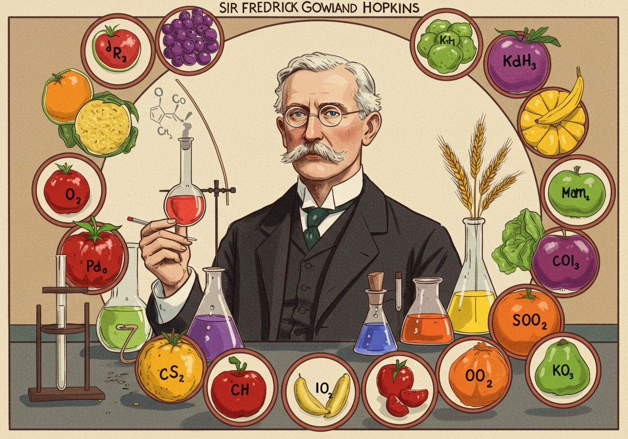 Hopkins, Sir Frederick Gowland: munkássága és a vitaminok - Elo.hu